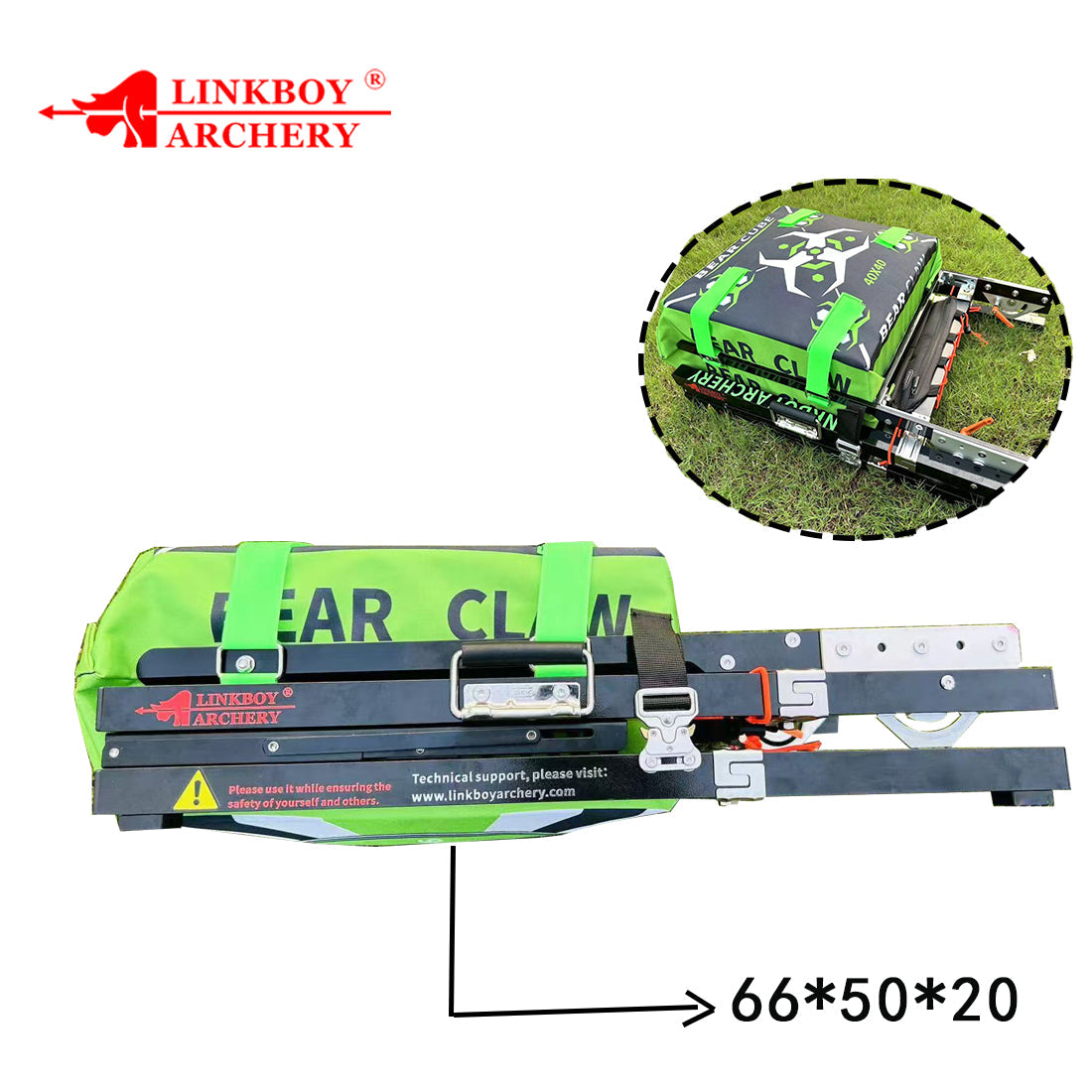 New range archery bag Portable folding archery target Suitable for ou ...