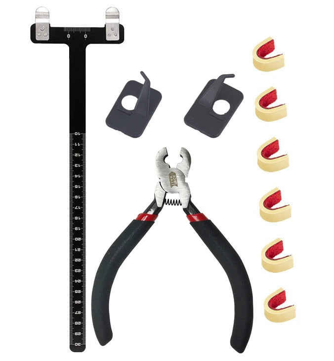 Archery Recurve Bow T Square Ruler Copper Buckle Plier Kit Plastic Ar ...