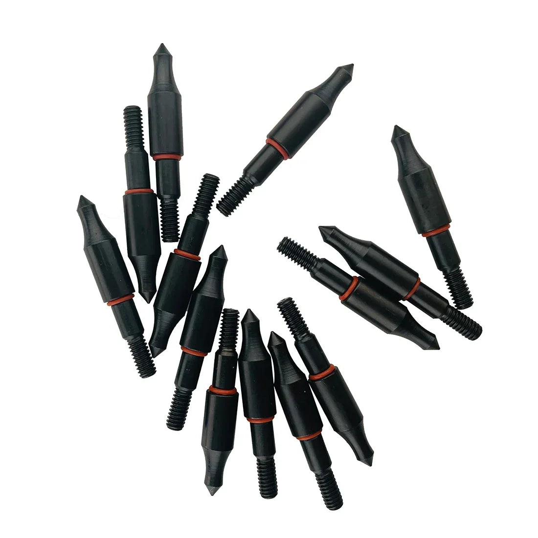 12Pcs Arrow Tips ID6.2MM OD8.0MM 100/150/175gr for Arrow Shaft Arrow ...