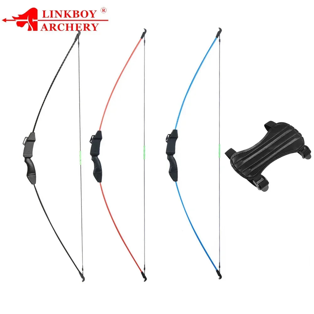 Linkboy Children's 45" Recurve Bow and Arrow Set, Archery Limbs for Y ...