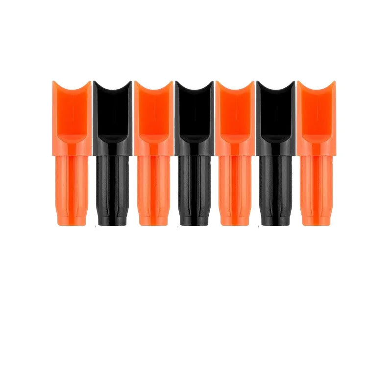 24PCS Meniscus Shape Nocks Half-moon Crossbow Bolts Nock for Arrow In ...