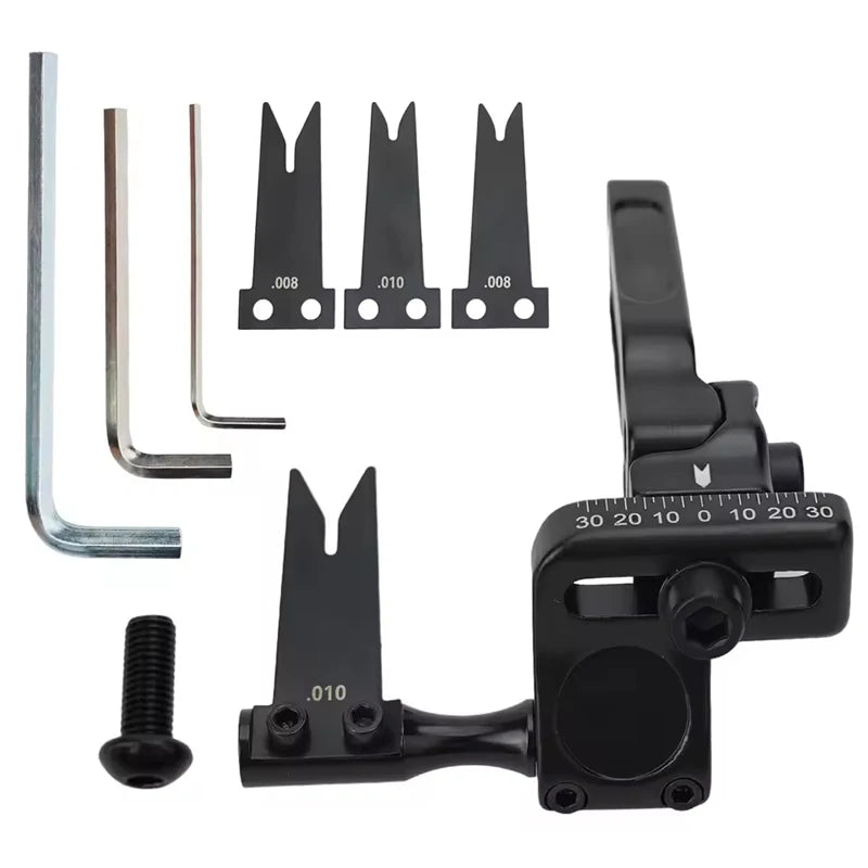Adjustable Aluminum Alloy Archery Arrow Holder, Rail Steel Plate, RH ...