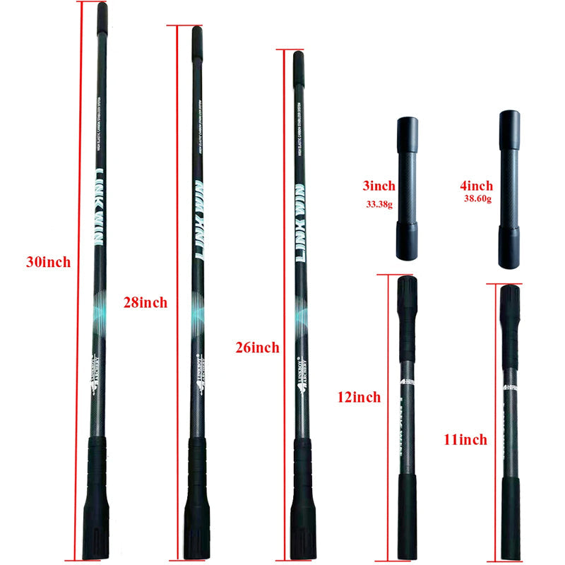 11/12/26/28/30inch Archery 1k Carbon Balance Rod Stabilizer Removable ...
