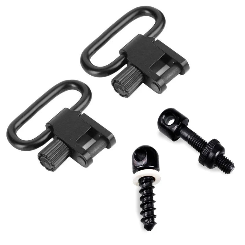 Quick Detach Gun Sling Swivels Stainless Steel Rifle Hunting Sling Sw ...