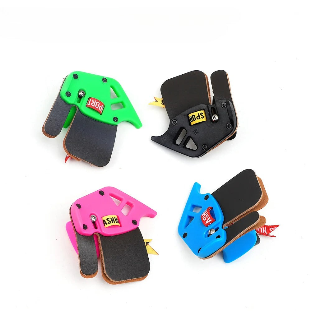 1pc Archery Finger Guard Wear-Resisting Adjustable Ergonomic Design R ...